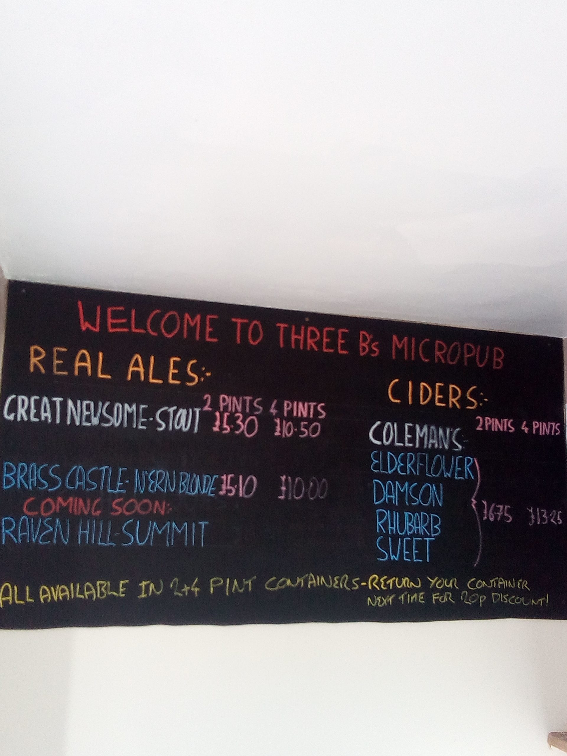 Interview with the Three Bs micropub » UK Micropubs